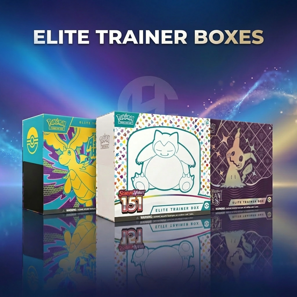 Pokémon TCG Elite Trainer Boxes (ETBs) | CollectHits